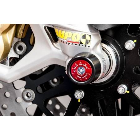 TAMPON PROTECTION ROUE AVANT MV AGUSTA - CNC RACING TP427 Couleur NOIR