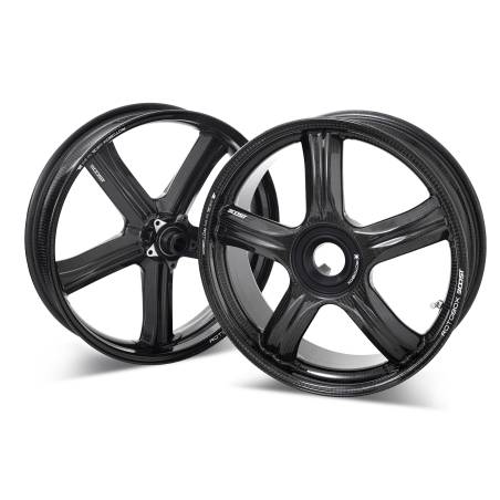 Jeu de jantes carbone Kawasaki H2 / H2R - Rotobox BOOST Finition Brillantes