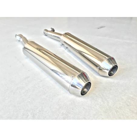 Silencieux pour Moto-Guzzi California 1400 - Mistral Choisissez votre modèle Silencieux Rond ...