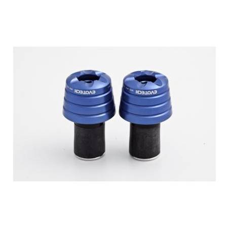 EMBOUTS DE GUIDON 12-17 mm EVOTECH Coloris Titane