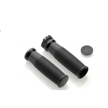 Poignées pour motos Harley Davidson - Rizoma Urlo Coloris Noir