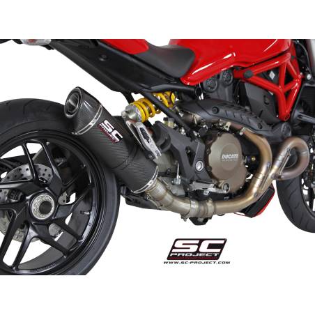 Silencieux Ducati Monster 1200 - SC Project D12-01C