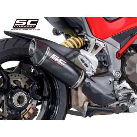 Silencieux Ducati Multistrada 1200 - SC Project D19-K25C
