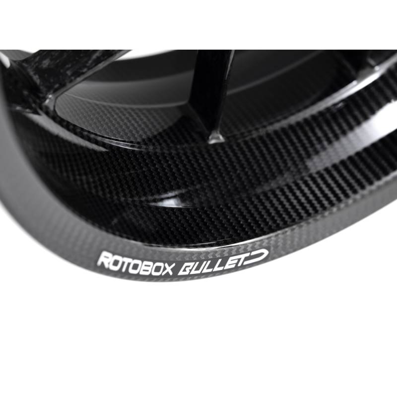 Jeu de jantes en carbone moto YZF-R1 / R1 M- Rotobox Bullet Finition Mat