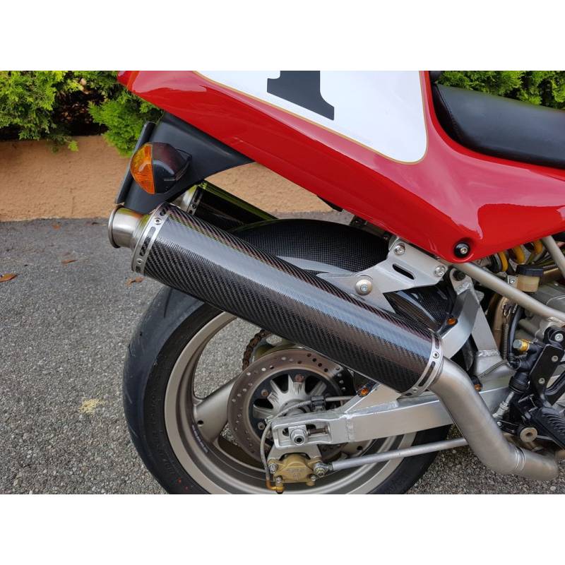 Silencieux Ronds Bas Carbones Ducati SS 900 / 851 / 888 - SPARK