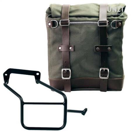 Kit sacoche droite Tuareg 660 / Scram Unit Garage U201+3600DX Coloris Beige