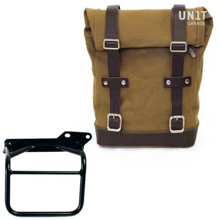 Sacoche Royal Enfield Himalayan, Scram 411 / Unit Garage Canvas Coloris ...