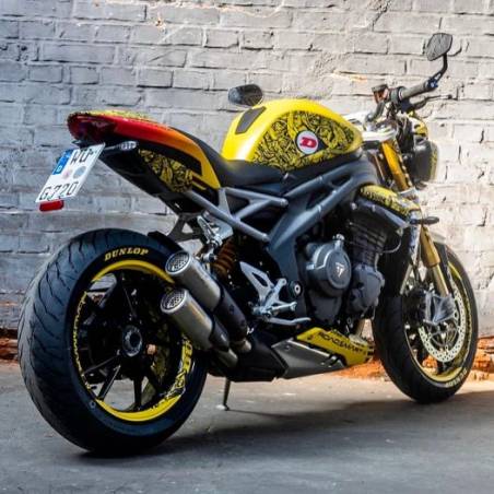 Silencieux Triumph Speed Triple 1200 / SC Project Twin T25A-D38TR