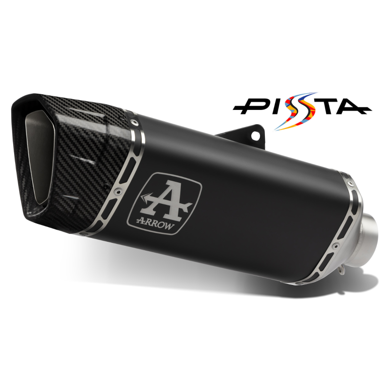 Silencieux Euro5 Noir Honda CB750 Hornet - Pista Arrow 71508PTN