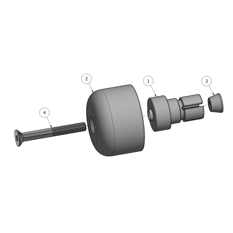 Protection Bras Oscillant KTM 790, 890 Adv, 1290 Super Adv / RG SP0081BK