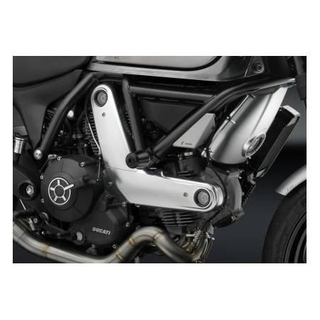 Cache couroies distribution Ducati Scrambler - Rizoma ZDM123 Coloris Alu