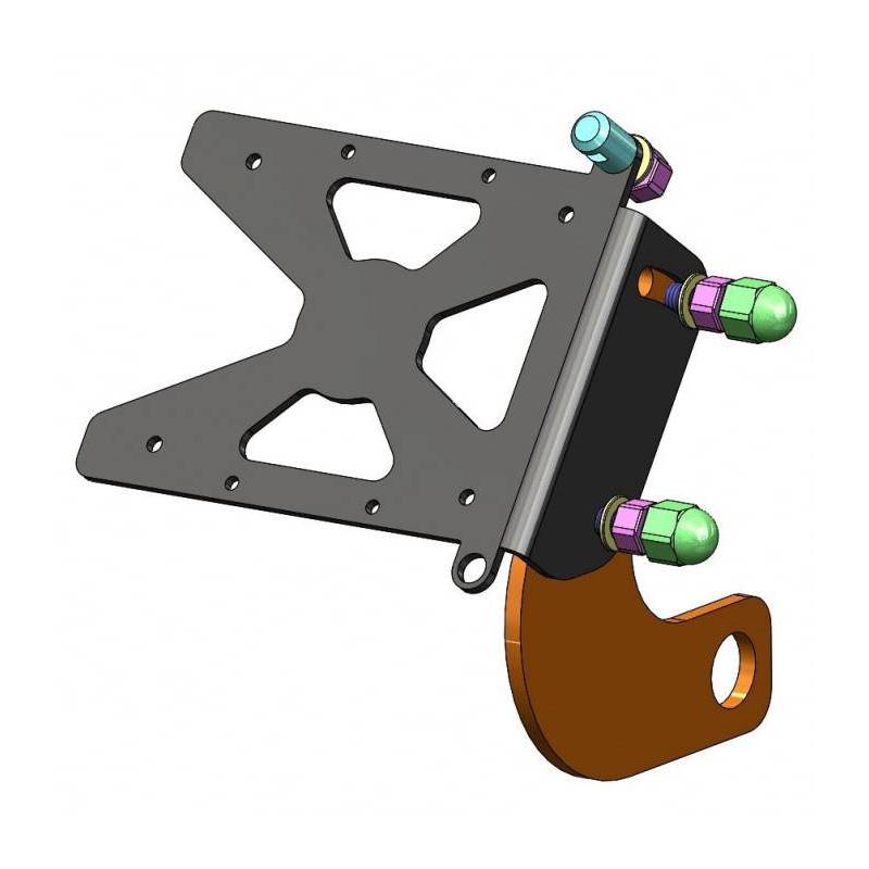 Support de plaque latéral Triumph Bonneville Bobber - Access Design