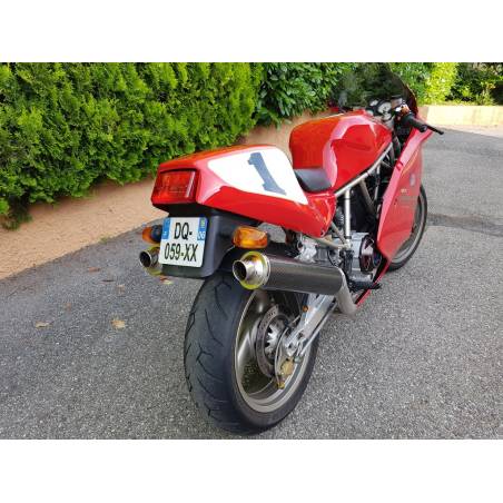 Silencieux Hauts Ducati 750 SS 91-97 - Silmotor Finition INOX