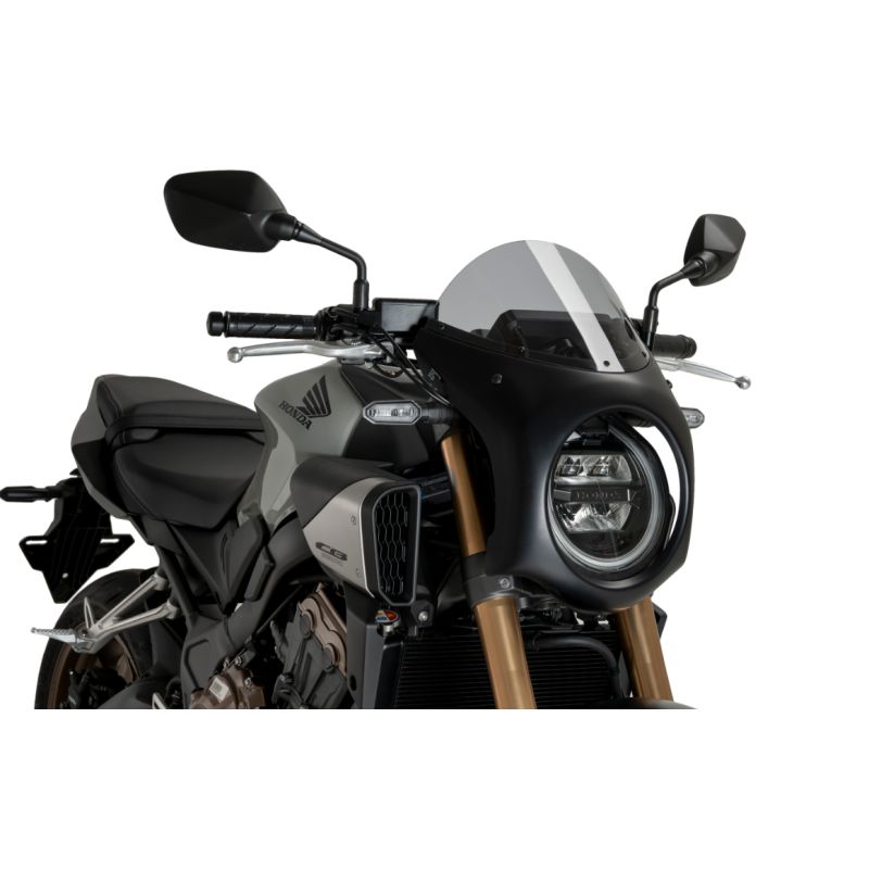 Semi-carénage Honda CB650R Neo Sports Cafe 2024+ / Puig 21961 Coloris Transparent